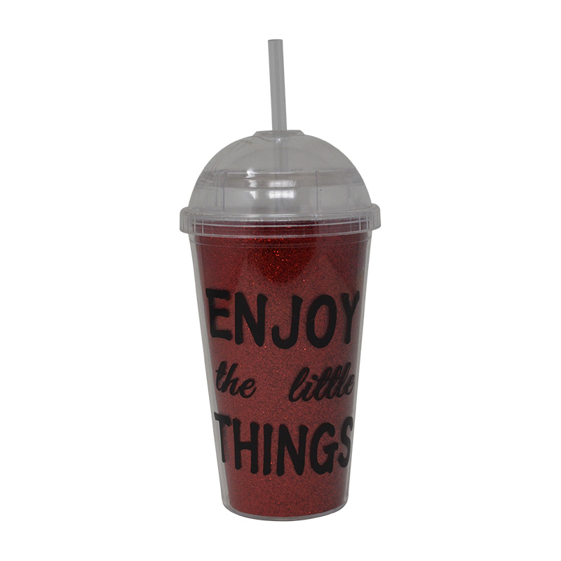 HOPPIE DE PLASTICO GLITTER ENJOY - Hiperfiesta