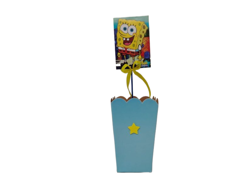 CAJITA CARTON BOB ESPONJA - Hiperfiesta