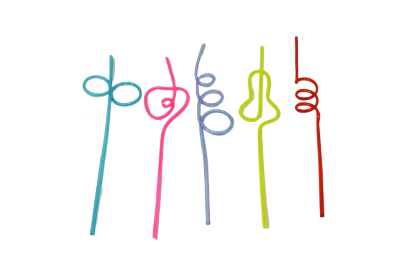 PAJITA PLASTICO DISEÑO X10 FRACCIONADO - Hiperfiesta