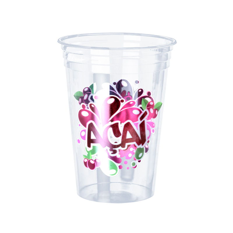 VASO TRANSPARENTE ACAI COPOBRAS 300ML X 50 UNIDADES - Hiperfiesta