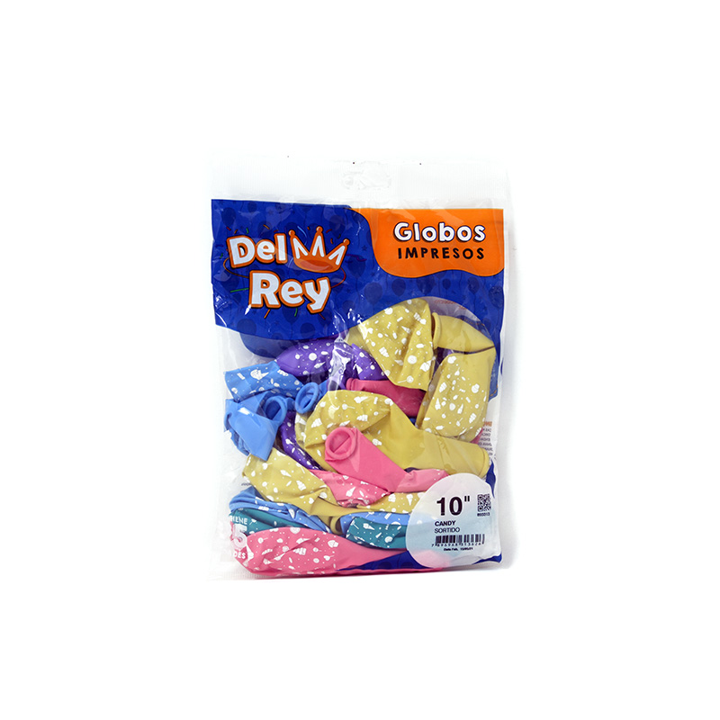 GLOBO DEL REY CANDY X 25 UNID. - Hiperfiesta