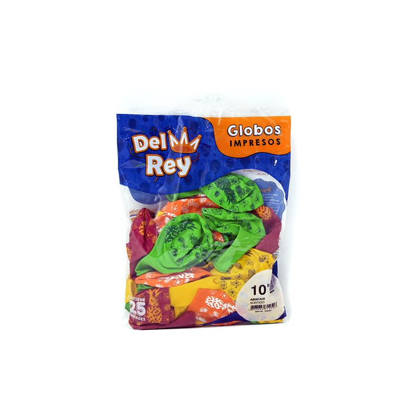 GLOBO DEL REY PIÑA SURTIDO X 25 - Hiperfiesta