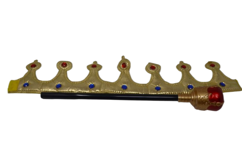 CORONA C/BASTON DE REY ROYAL 3179 - Hiperfiesta