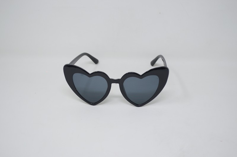 LENTE DIS. CORAZON GDE. NEGRO - Hiperfiesta